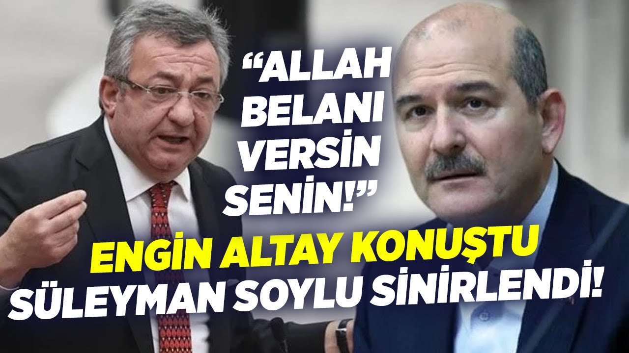 Engin Altay Konuştu, Süleyman Soylu Sinirlendi! | KRT Haber - YouTube