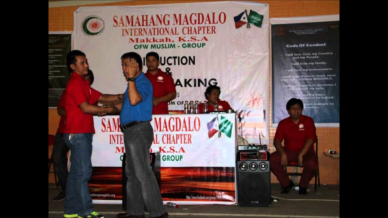 SAMAHANG MAGDALO INTERNATIONAL CHAPTER MAKKAH - YouTube