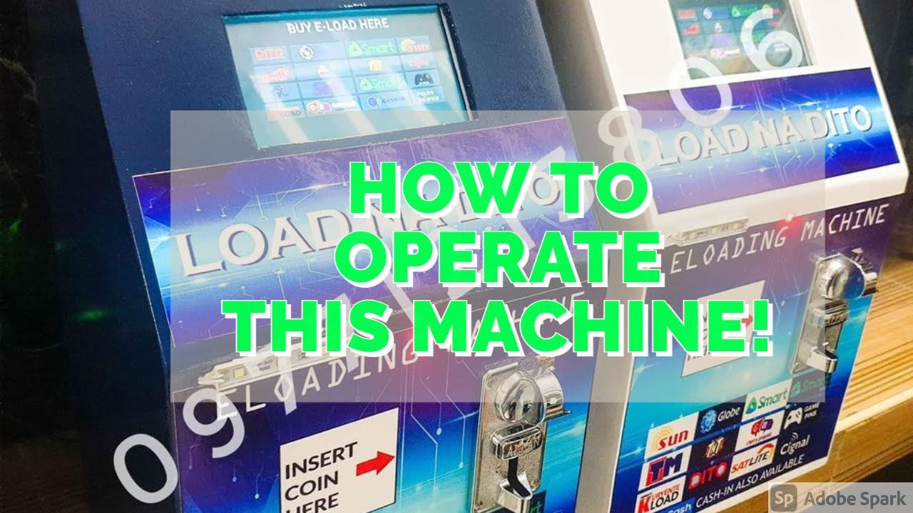 How to operate eloading machine - YouTube