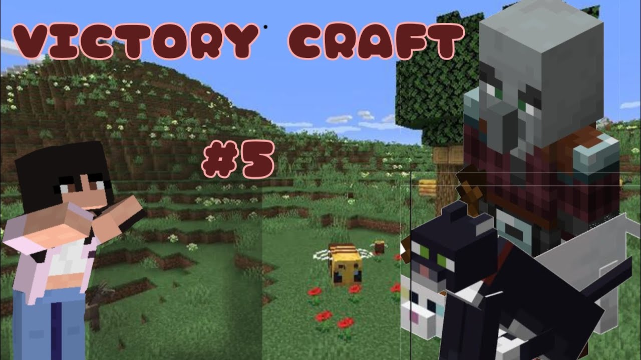 PILLAGERS Y MIS NUEVOS GATOS! / VICTORY CRAFT #5 (leer desp.) - YouTube