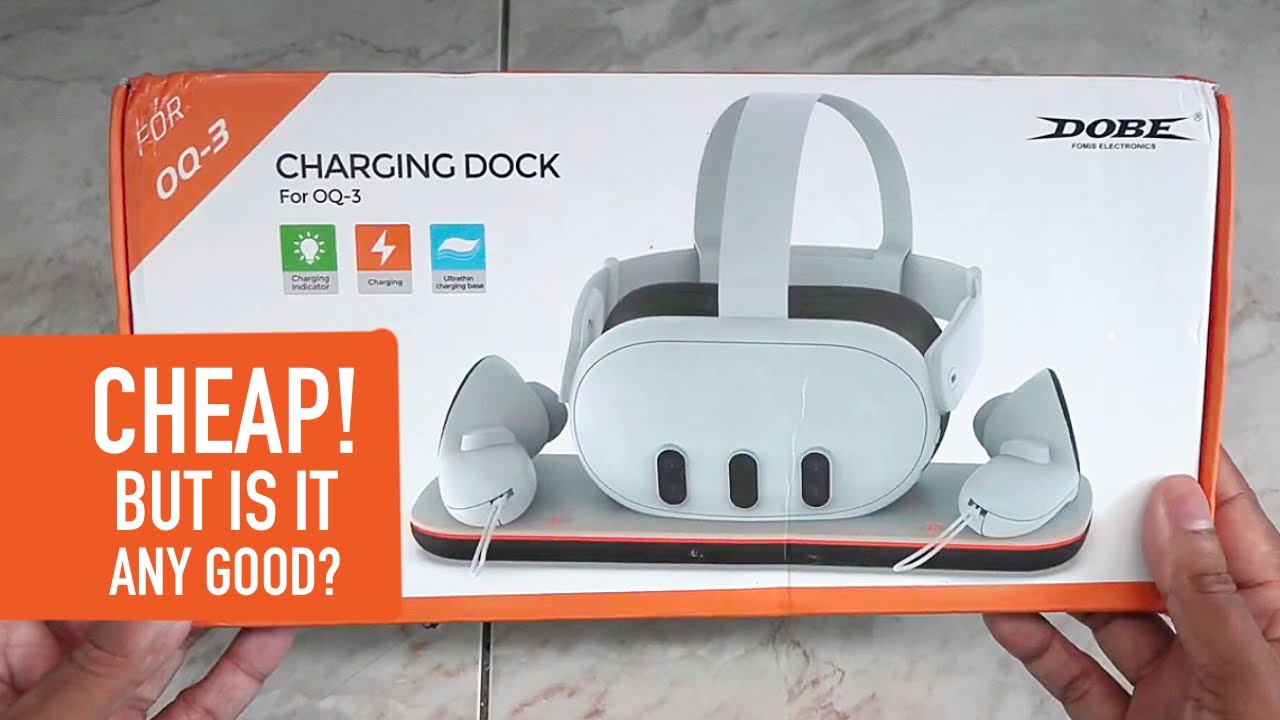 Cheap Quest 3 Wireless Charging Dock- Any Good? Meta Quest Must Have ...