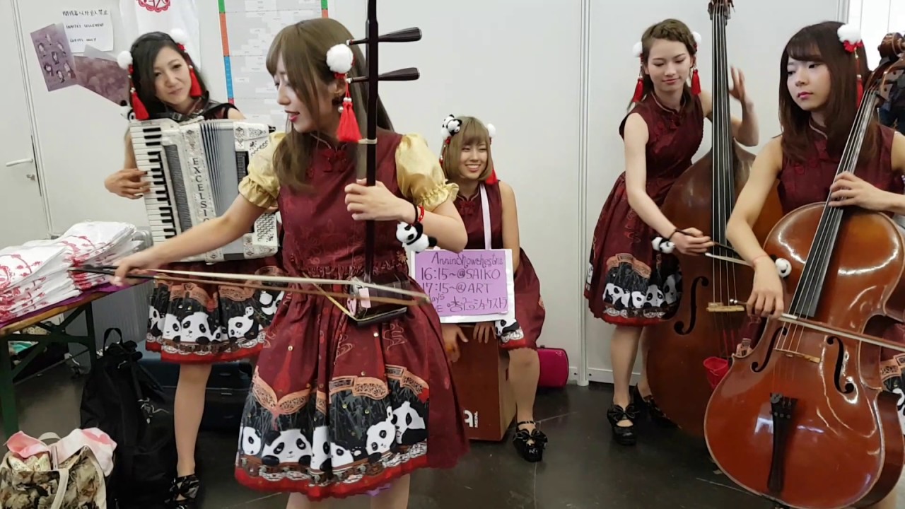 Annin showchestra improvised stage - YouTube