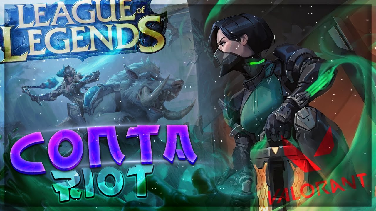 COMO CRIAR UMA CONTA NA RIOT GAMES PARA JOGAR LOL E VALORANT!? - TUTORIAL - YouTube