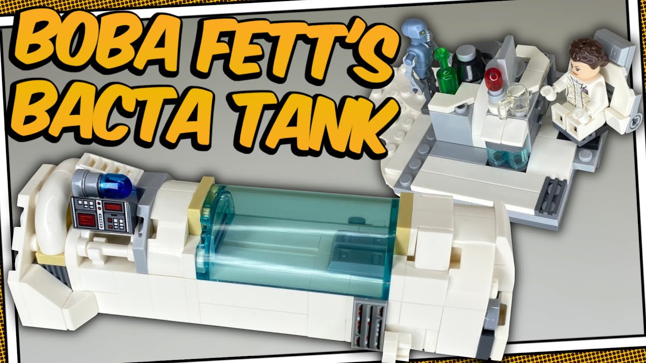 LEGO Star Wars Boba’s Bacta Tank Alternate Build! - LEGO 75203 Hoth ...