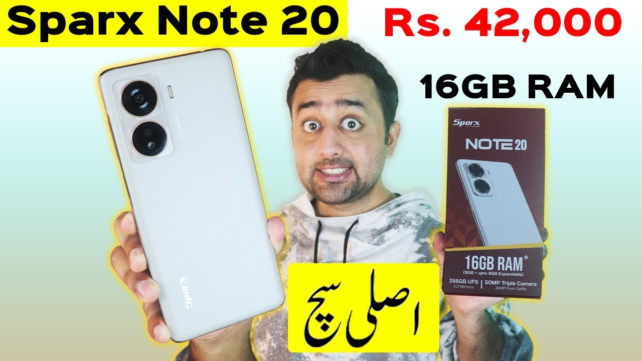 Sparx Note 20 Unboxing & Quick Review - 16GB RAM - G99 - ASLI SUCH 🚨 ...