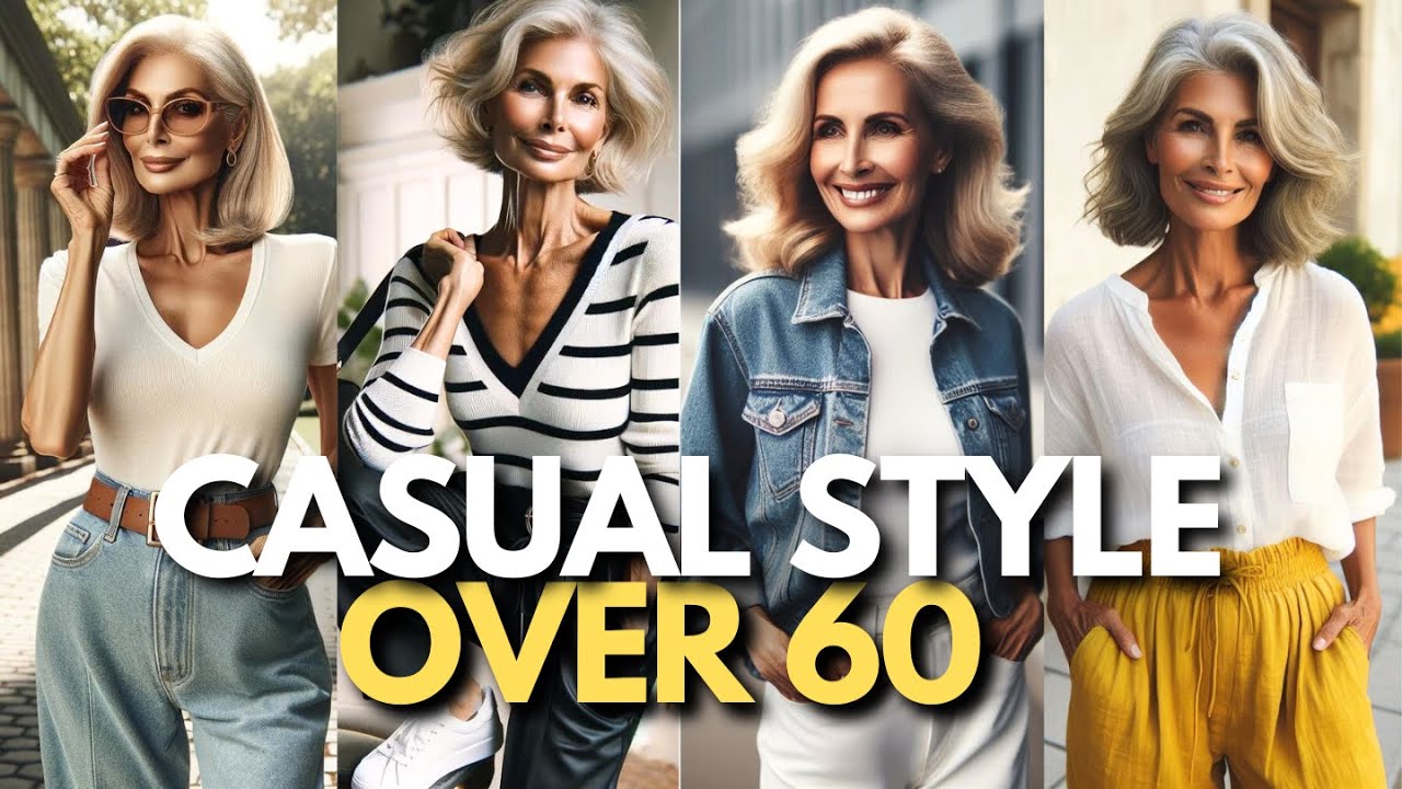 Casual style over 60 AI | 👉 Fashion Style Over 60 - YouTube