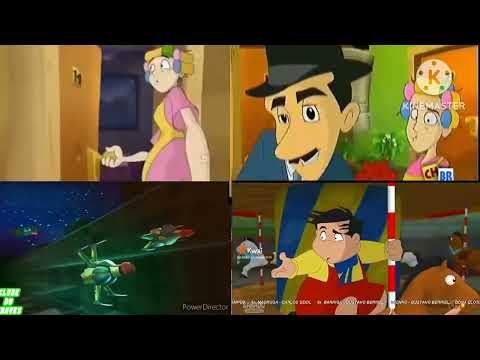 chaves em desenho animado abertura 1 a 4