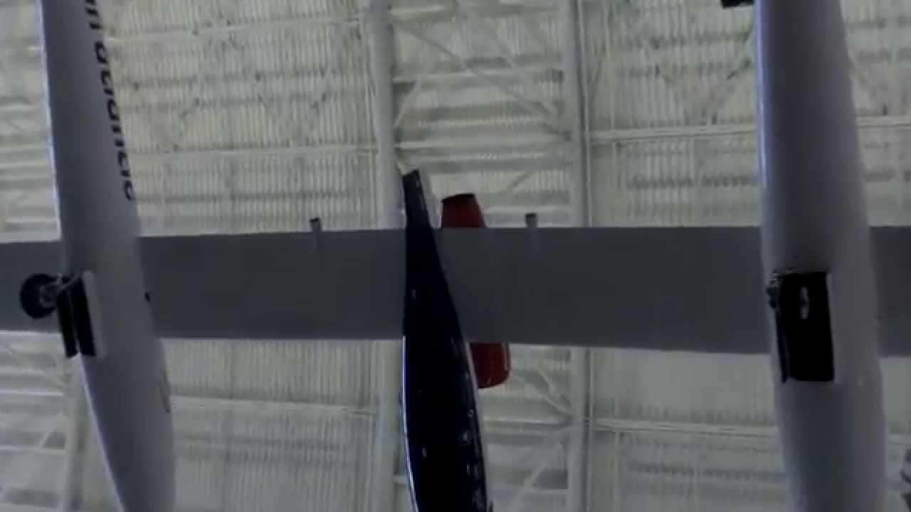 Solo nonstop around the world Global Flyer & Williams FJ44 engine - YouTube