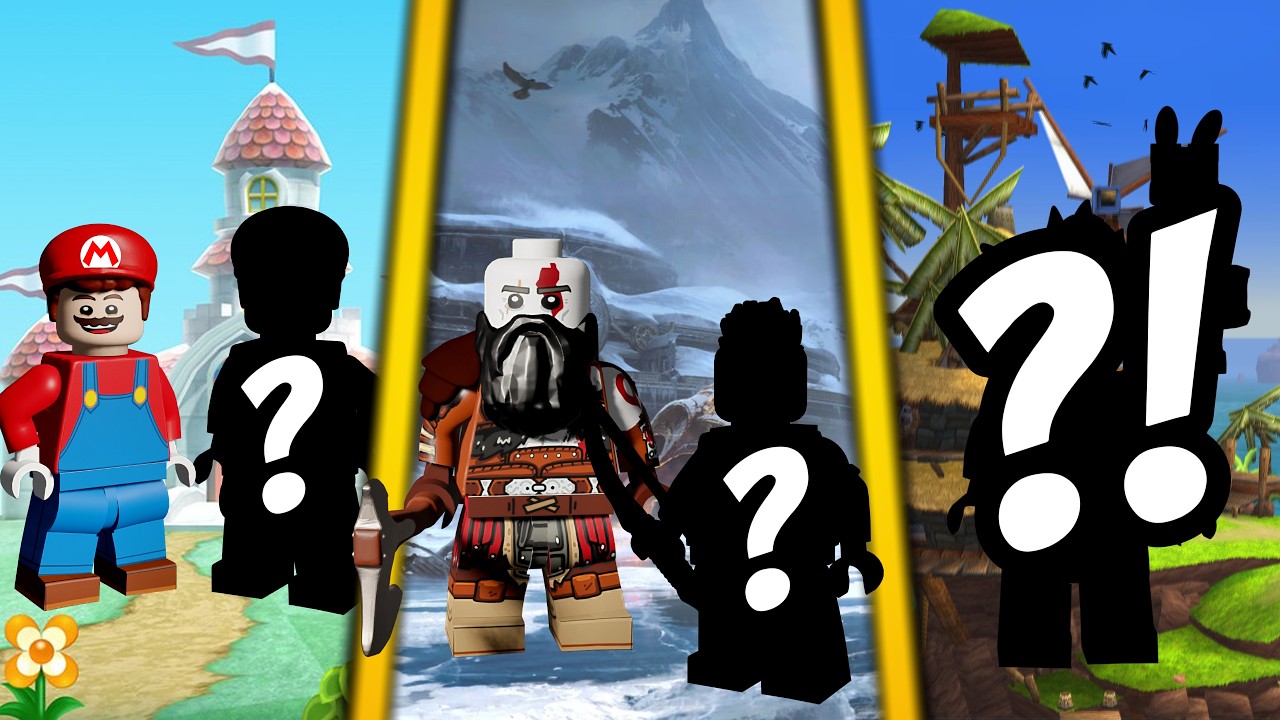 I made DYNAMIC DUOS from Videogames into Lego Minifigures - YouTube