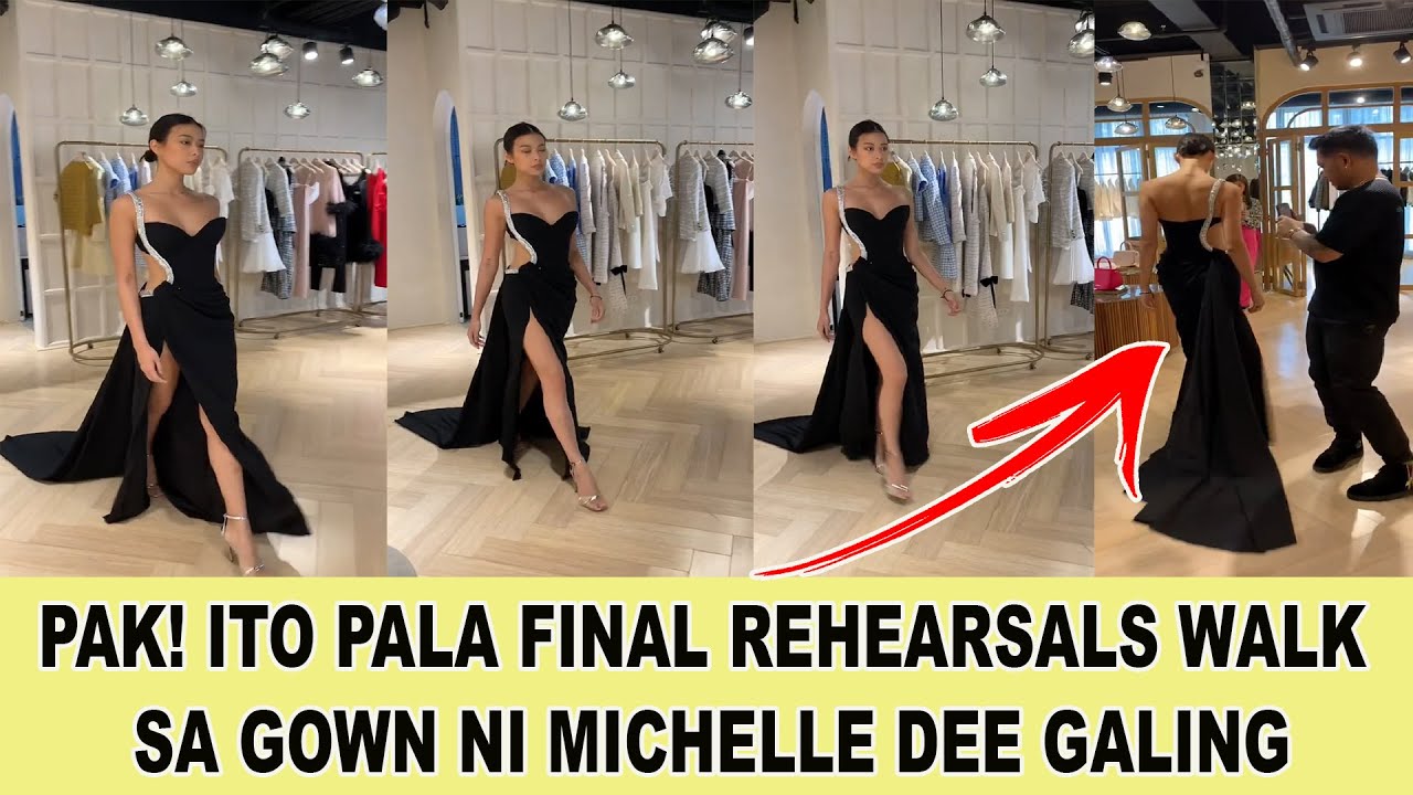 Michelle Dee Pasilip Final Rehearsals MISS UNIVERSE PHILIPPINES 2023 ...