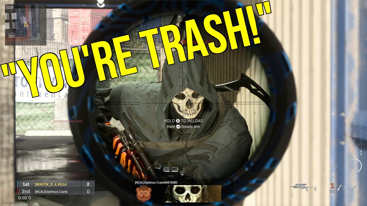 1v1 Trash talker gets destroyed Call of Duty Modern Warfare | Xbox ...