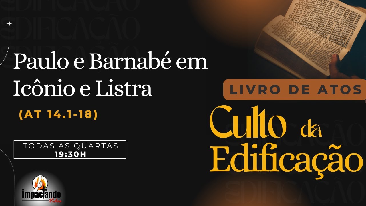 Paulo e Barnabé em Icônio e Listra (At 14.1-18 - YouTube