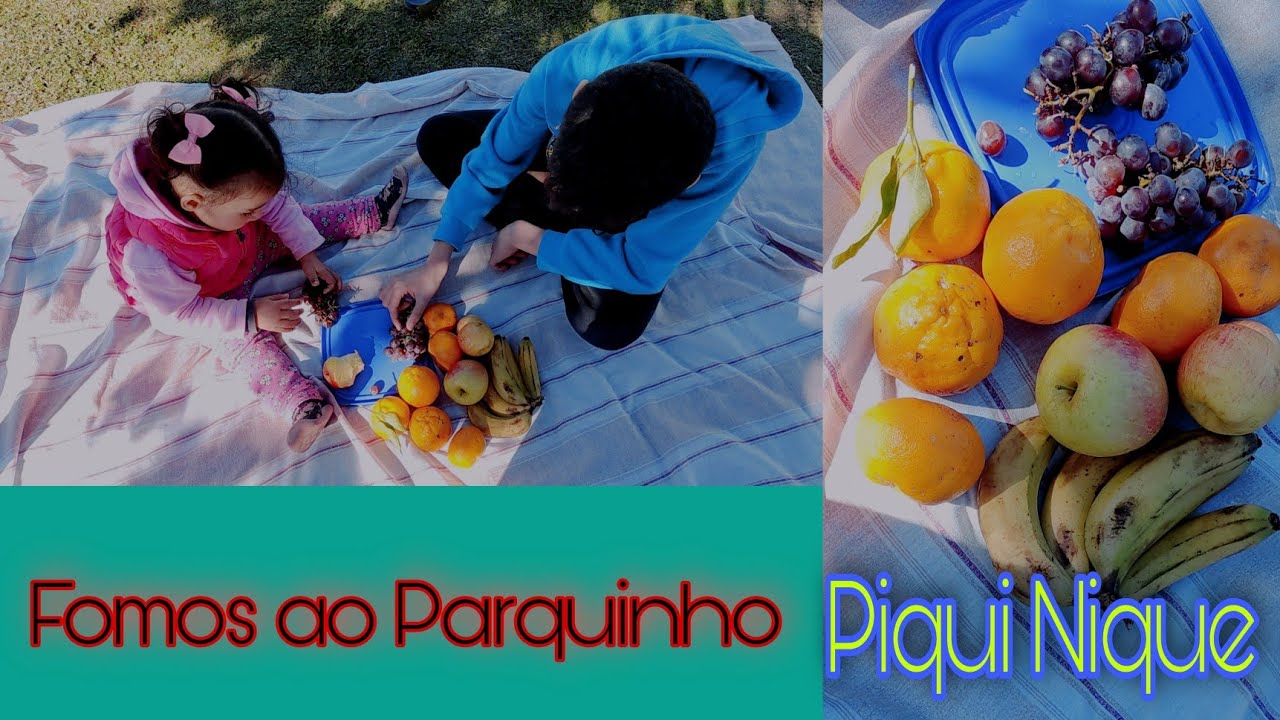 Tarde No Parque + Mini Piquenique de Frutas Com as Crianças . - YouTube