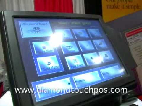 Hot Product: Diamond Touch point of sale system - YouTube