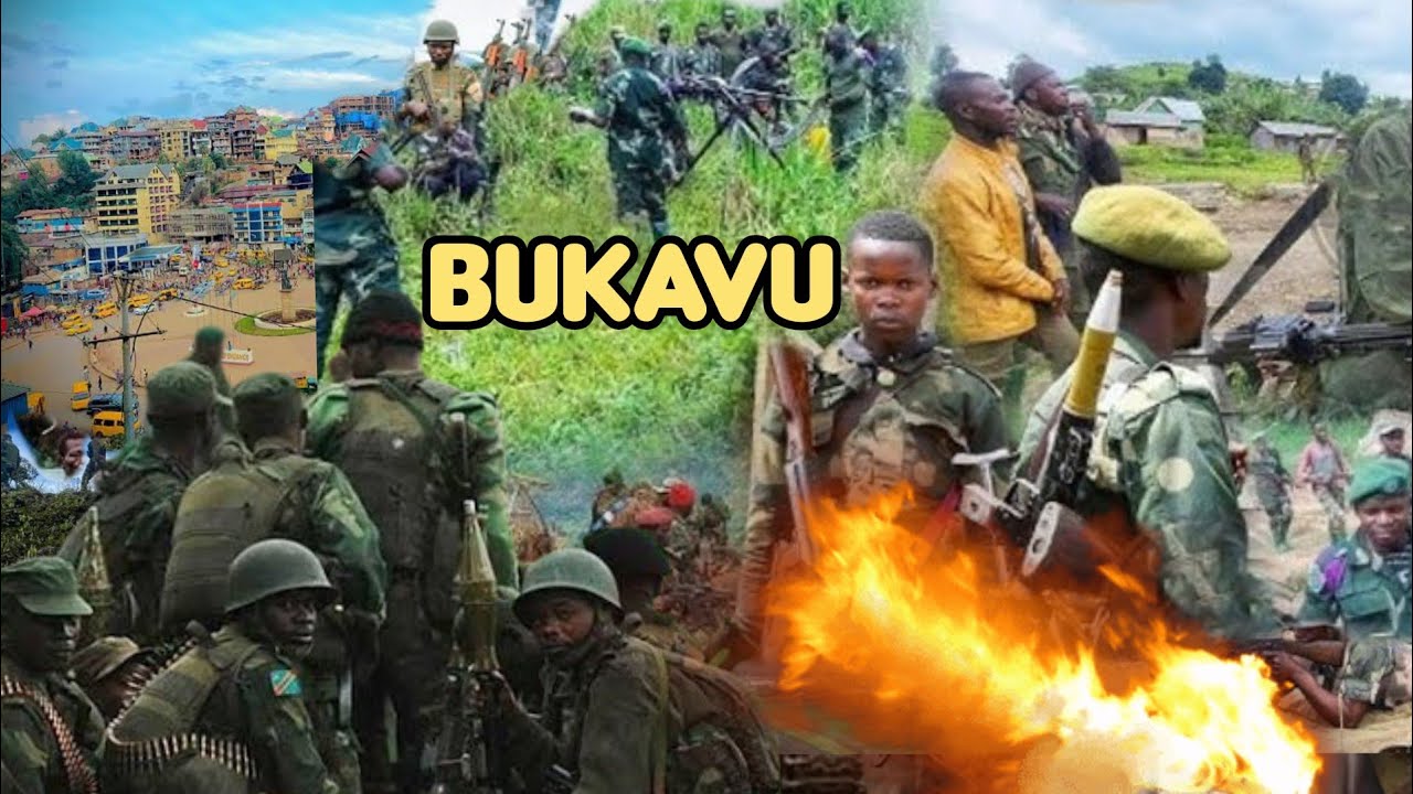 BUKAVU EMBUSCADE YA SOMO 4 CAMION RWANDAIS BRULE COLONEL TUE NANGA ...