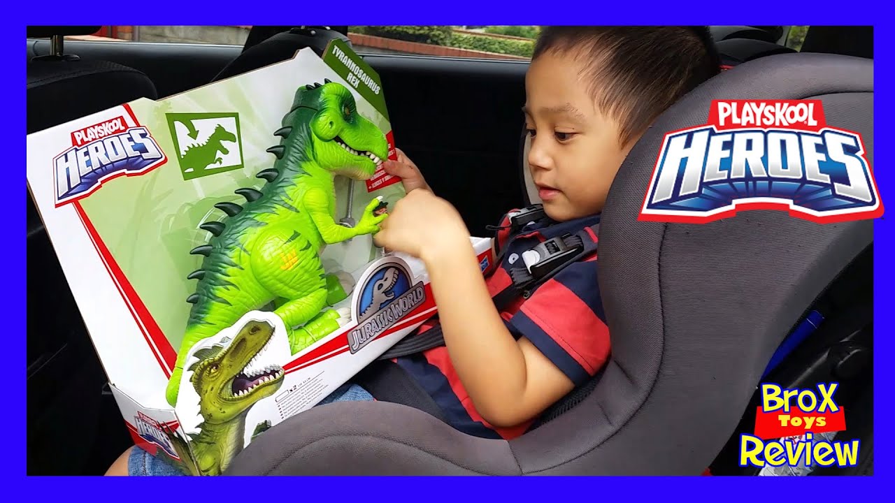 Playskool Heroes Jurassic World T-Rex - YouTube