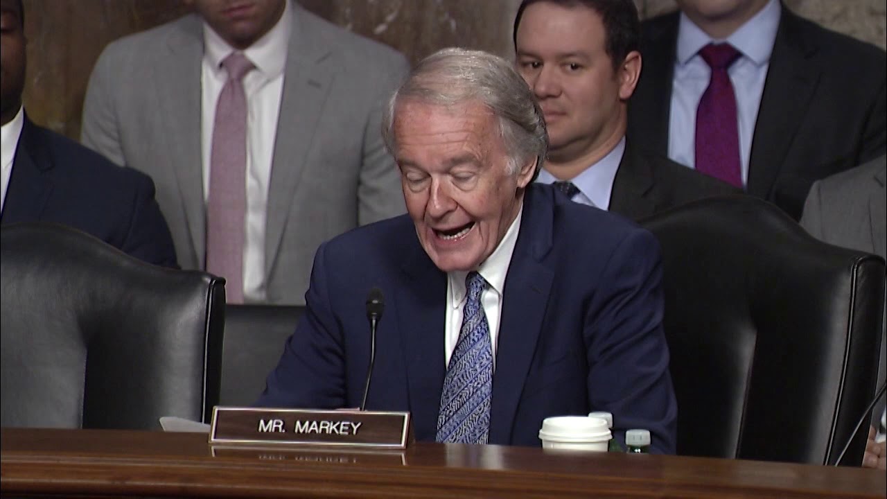 Sen. Markey at Senate Commerce Hearing on Policy Principles for a ...