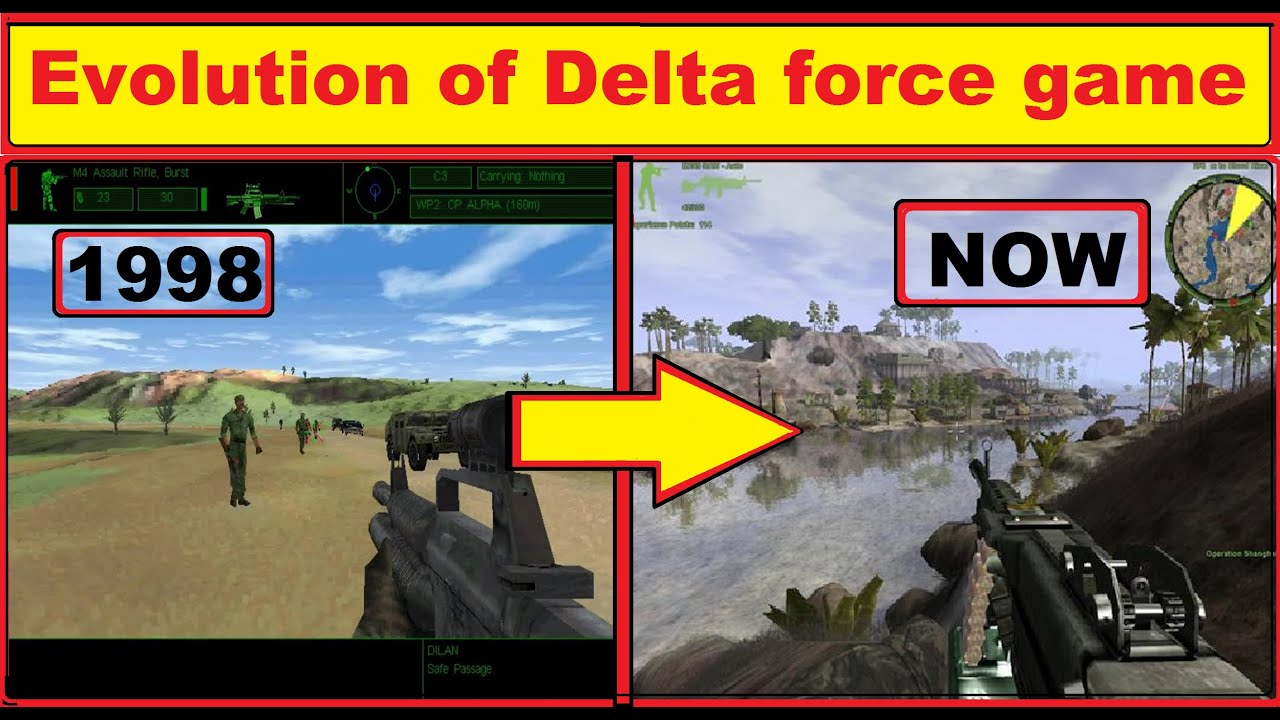 Evolution of Delta Force Games 1998-2009 - YouTube