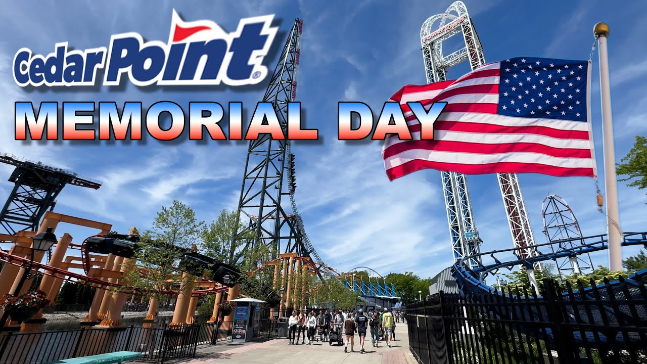 First Visit to Cedar Point on Memorial Day 2025! - YouTube