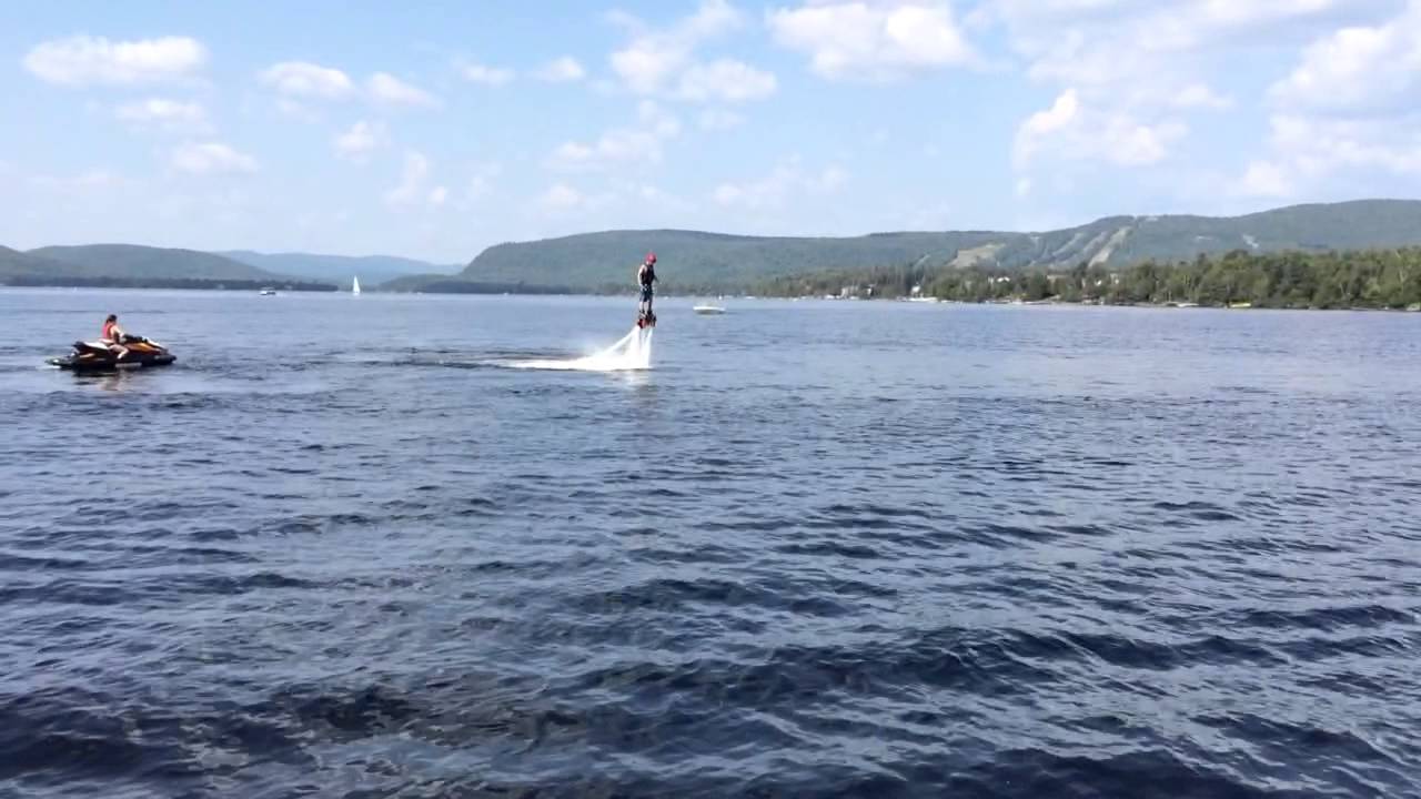 Flyboard - Lac Archambault - YouTube