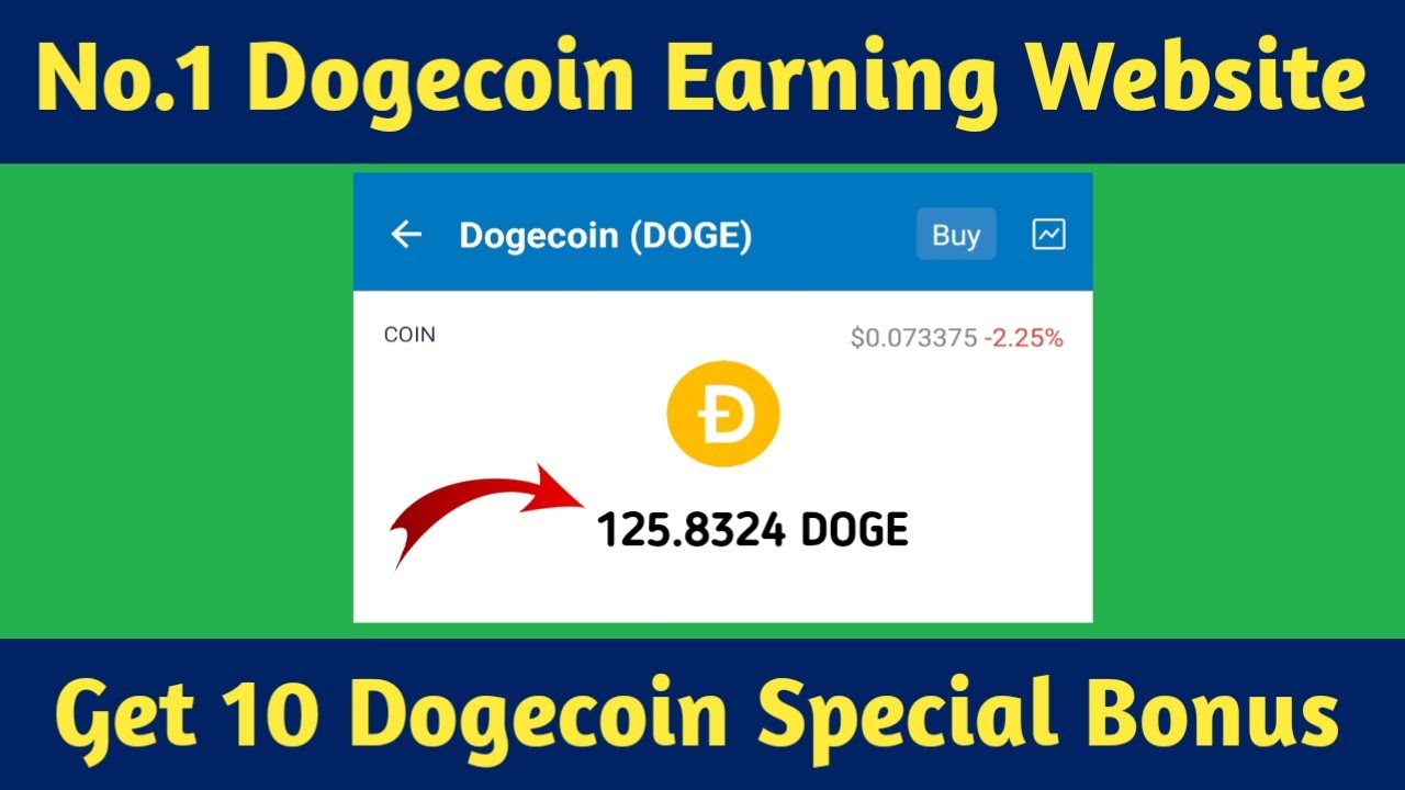 New dogecoin mining site,new dogecoin earning site,free dogecoin mining ...