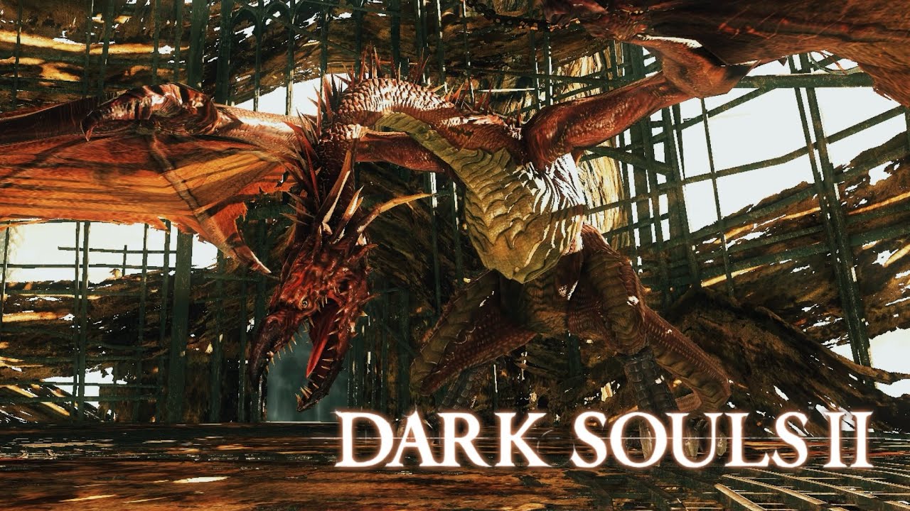 Dark Souls 2: Guardian Dragon Boss Fight (HD 1080p) - YouTube