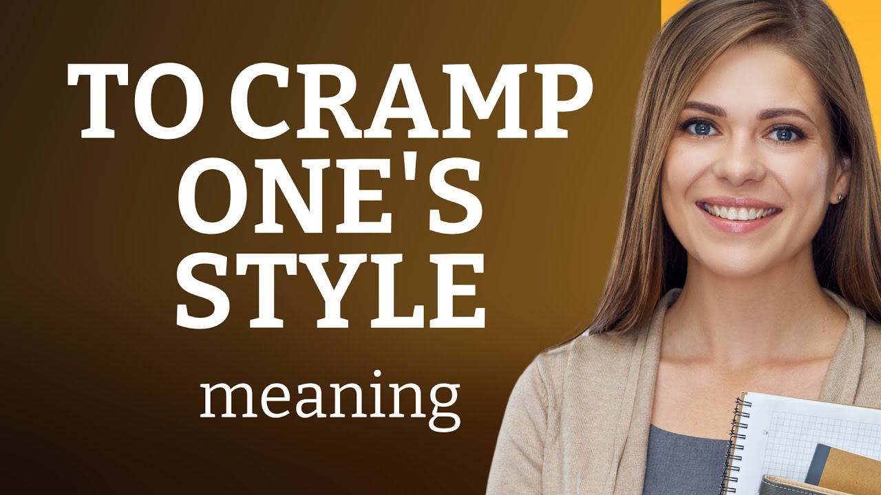 Cramping Your Style: Understanding a Common English Expression - YouTube
