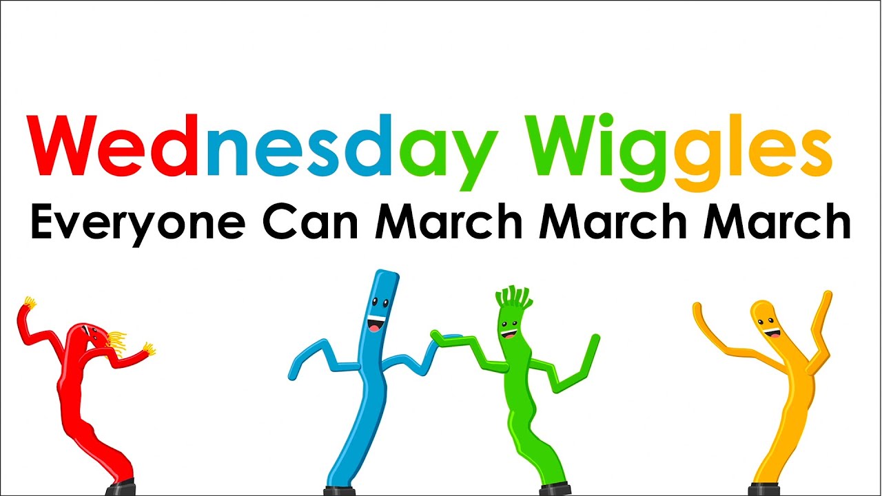 Everyone Can March, March, March | Wednesday Wiggles - YouTube