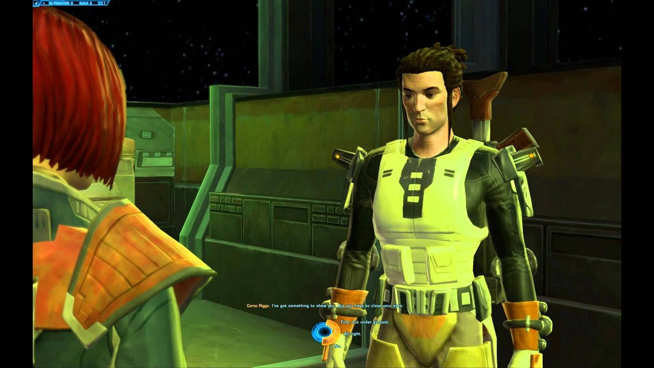 SWTOR: Corso Riggs Romance pt 7 - Bold Declarations - YouTube