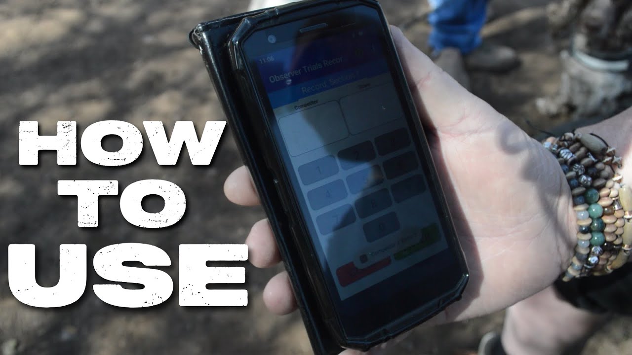 HOW TO USE THE TRIALS OBSERVER APP - YouTube
