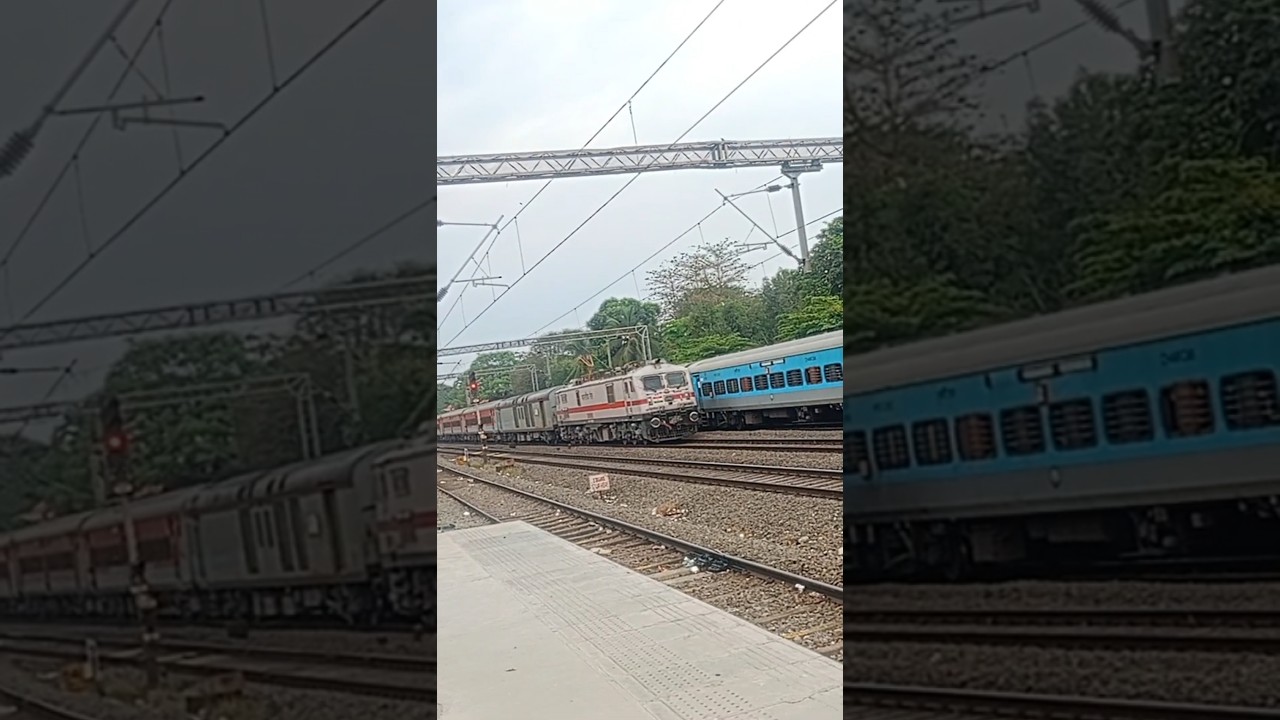 New Delhi - Thiruvananthapuram Keralaexpress overtaking Venad express ...