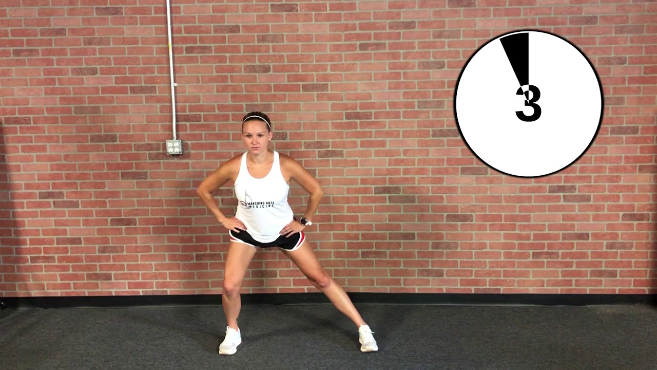 Static Stretching- Standing Adductor - YouTube