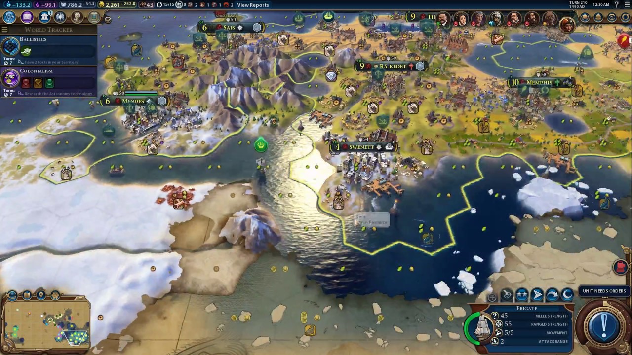 Civilization VI Deity Let's Play - Cleopatra! Empire Building ...