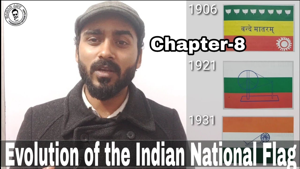 Evolution of Indian National Flag | Painting theory lacture class 12 ...