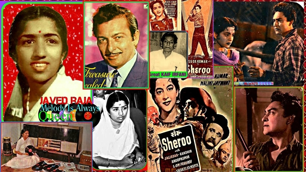 LATA JI-Film-SHEROO-{1957}-Naino Mein Pyar Dole-[ Tribute To Great ...