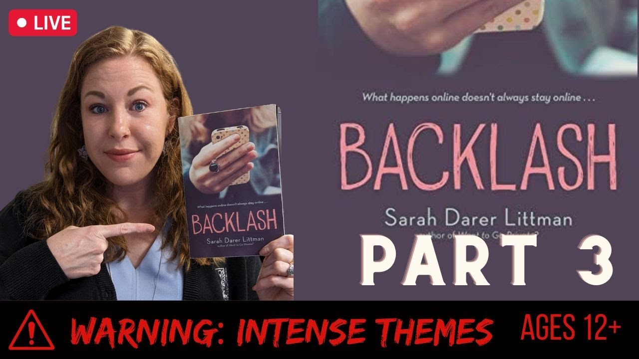 BACKLASH by Sarah Darer Littman | PART THREE (continued) - YouTube