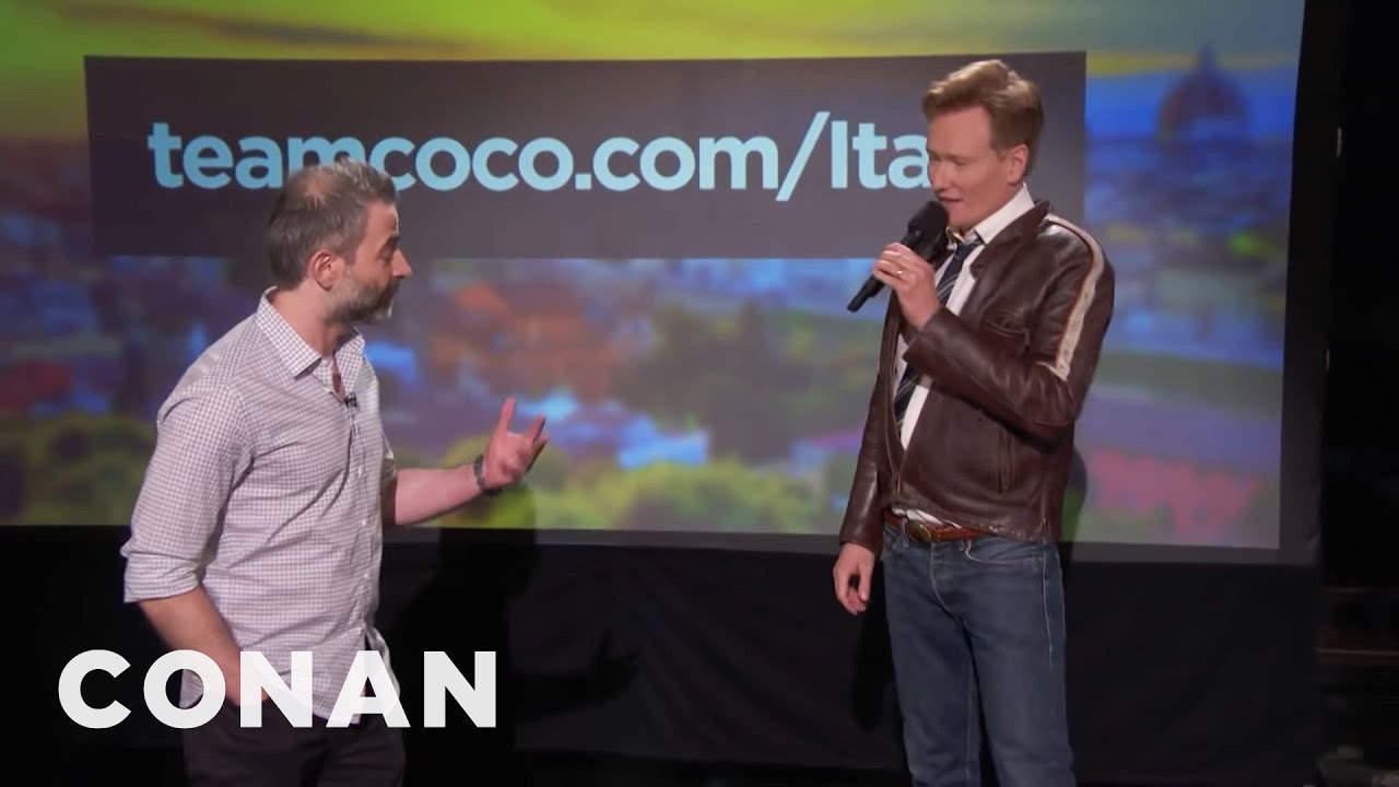 Q&A: Conan's Wedding Present For Jordan | CONAN on TBS - YouTube