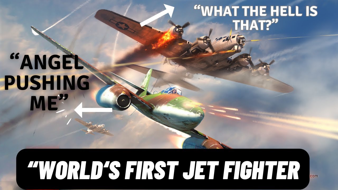 B-17s vs ME-262: America's scary First encounter with World's first jet ...