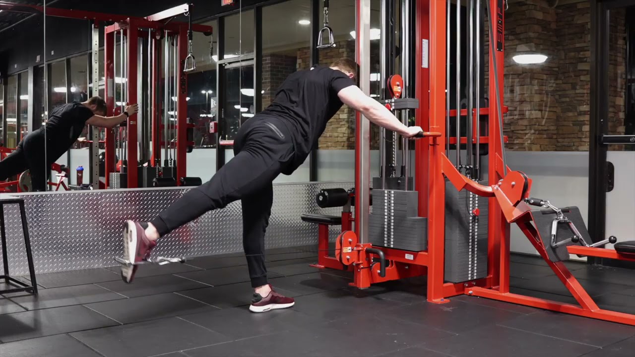 How to do cable Donkey Kicks - YouTube