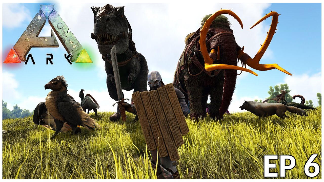 CAPTURE d'un T-REX sur ARK THE ISLAND | Ark Survival Evolved Ep 6 ...