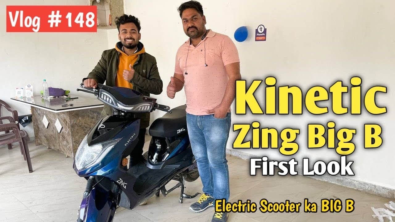 Electric World Ka BIG-B 🔥 || Kinetic Zing Big B #kinetic #zing #vlog # ...