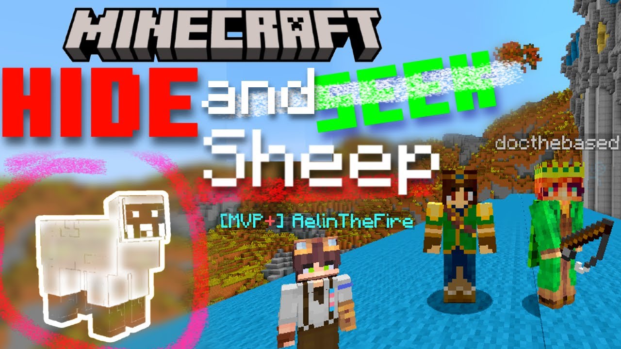 Minecraft Hide and Sheep Wars - YouTube