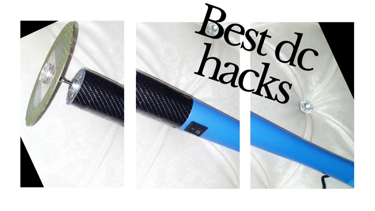 Diy Dc motor cutter machine new and easy way - YouTube