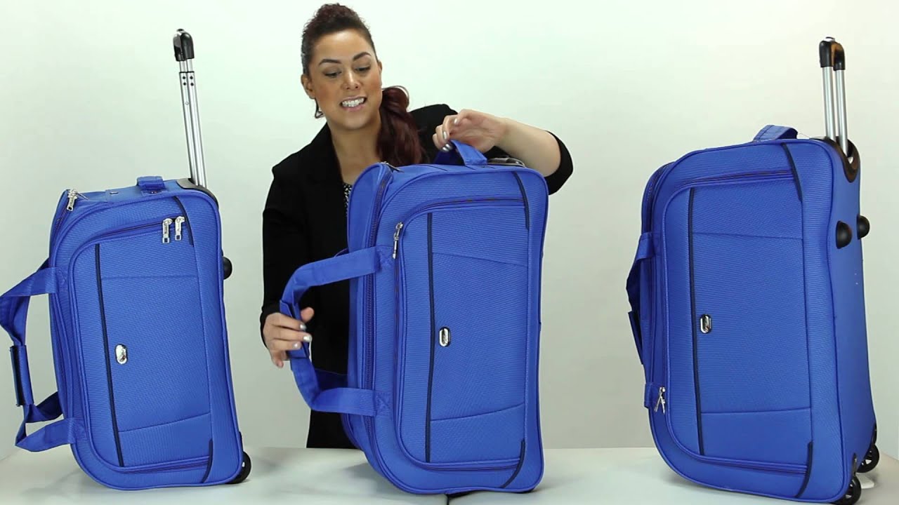 PRODUCT REVIEW - JAM Traveller Holdall Trolley - YouTube