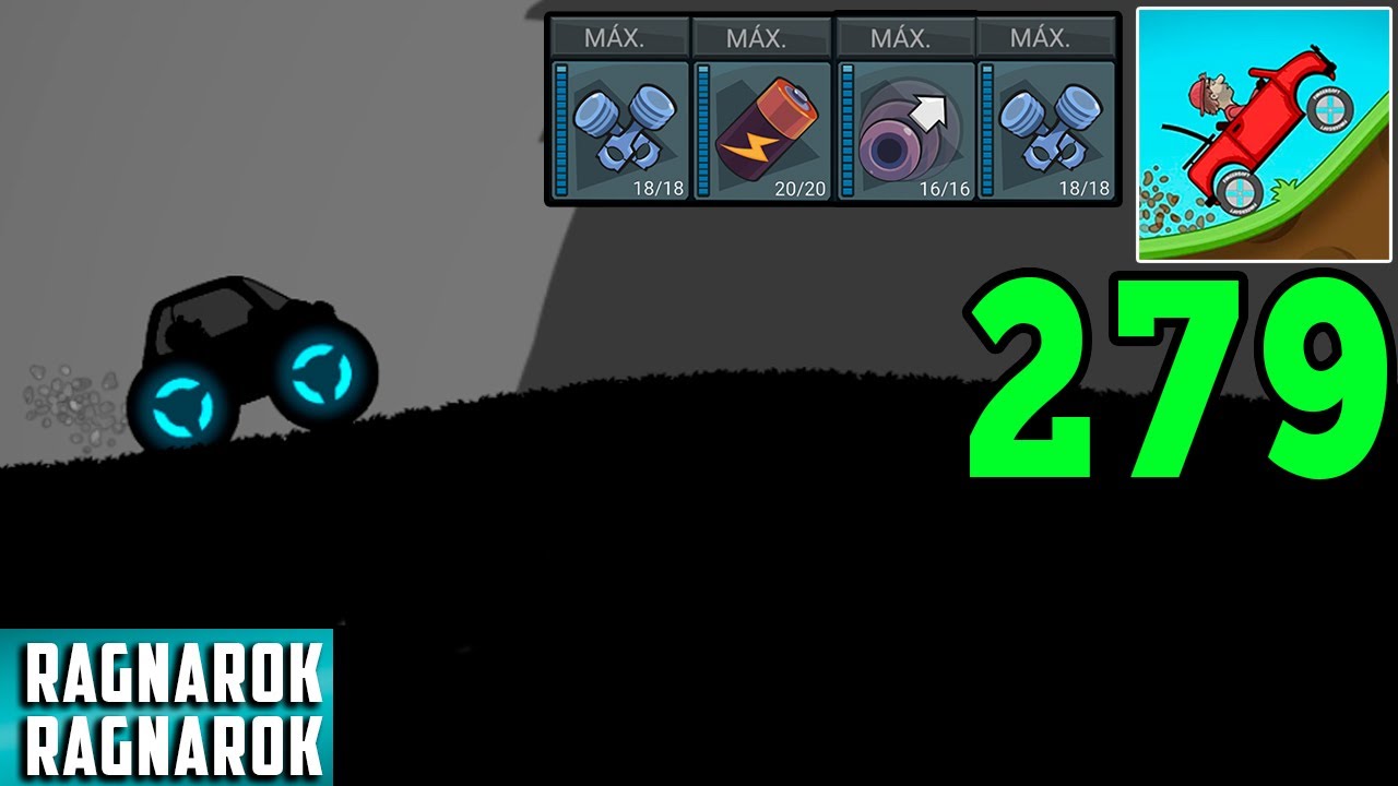 Hill Climb Racing - ELECTRIC CAR in RAGNAROK - Gameplay Walkthrough ...