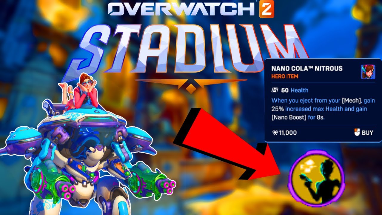 Unkillable D.Va Build in Stadium is Absolutely Broken! - YouTube