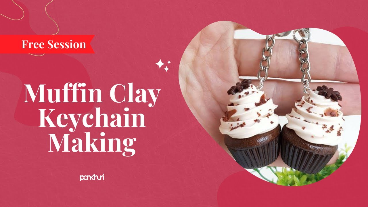 Muffin Clay Keychain Making | Live Session | Ask Pankhuri - YouTube