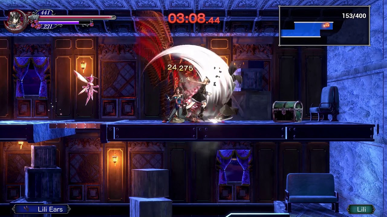 Bloodstained: Ritual of the Night – Glutton Train Boss Fight (Hammer ...
