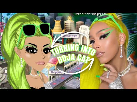 Becoming Doja Cat On Msp| Msp Recreation| MOVIESTARPLANET!! - YouTube