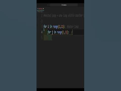 How to Print Mathematical Tables in Python #pythonforbeginners #coding #pythonlanguage #shorts ...